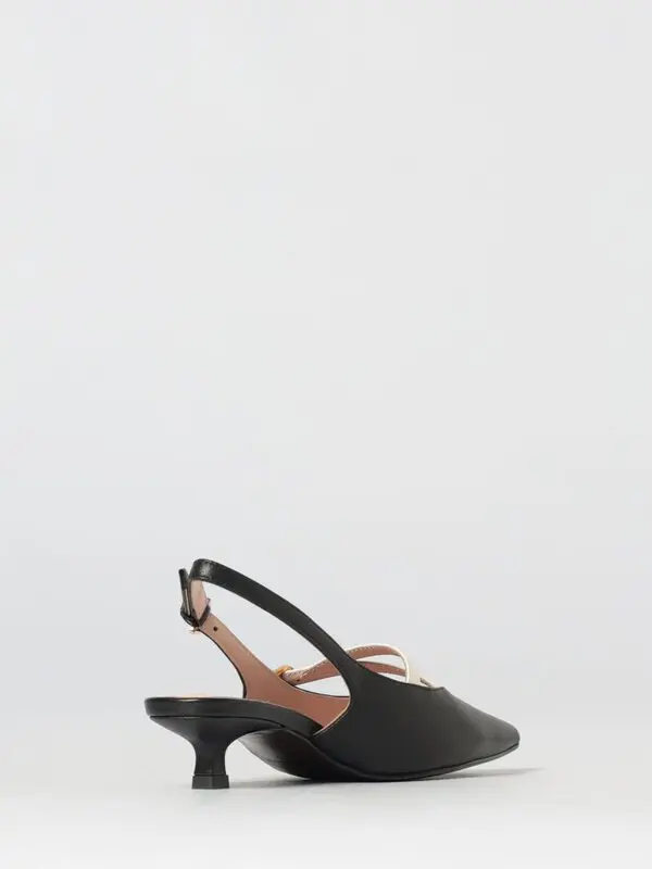 COCCINELLE Ginko Leather Slingback Pumps