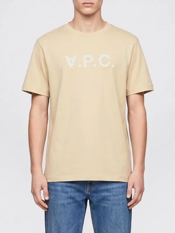 A.p.c. T-shirt Colour - Beige