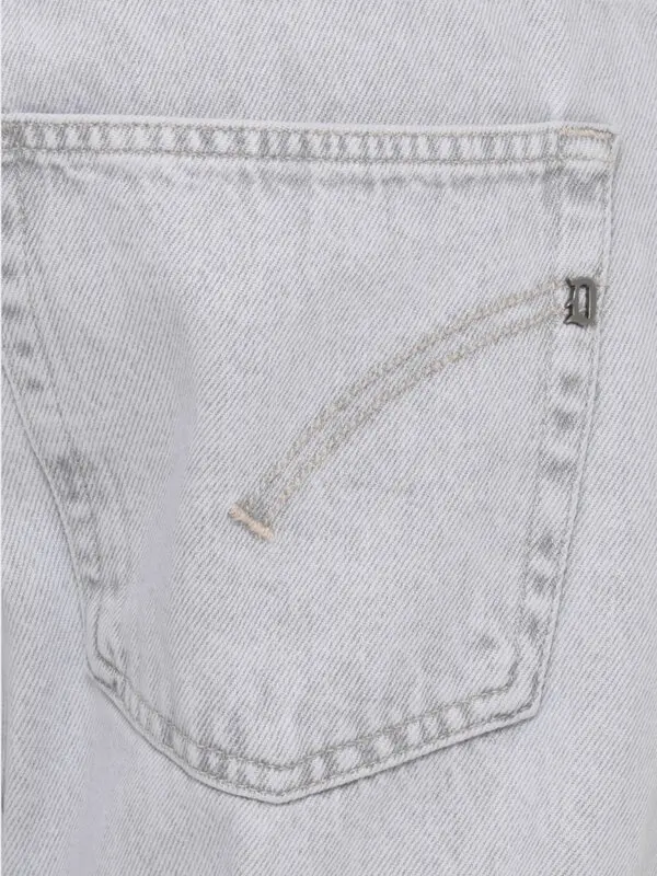DONDUP Cotton Denim Straight Jeans