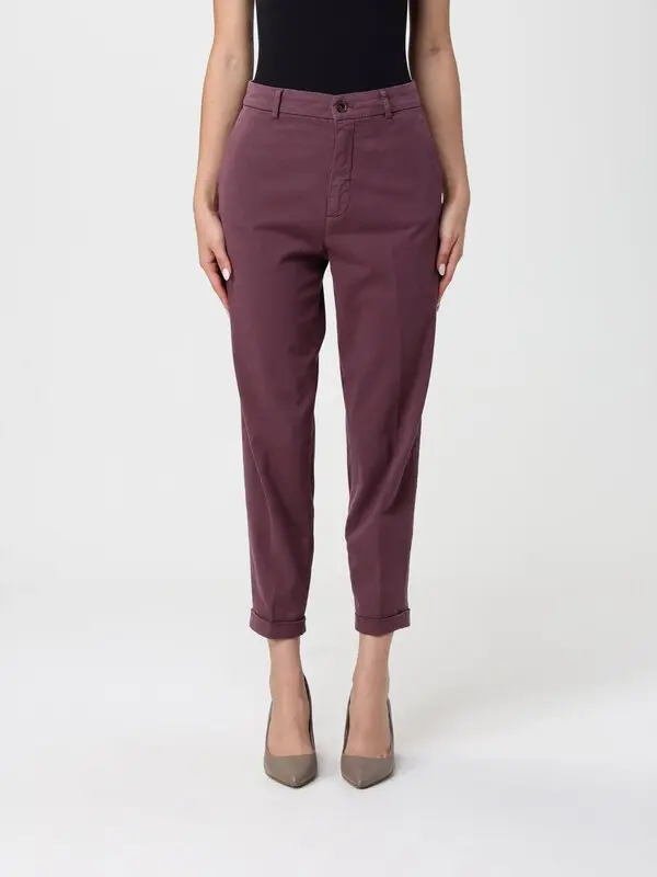 MASON'S Trousers Colour - Plum