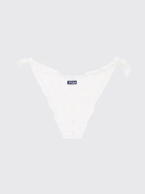 MC2 SAINT BARTH Low-rise Bikini Bottoms With Adjustable Side Ties