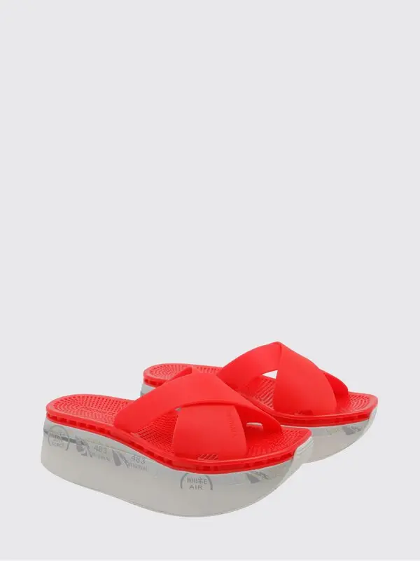 Premiata Moura Rubber Mules - Red
