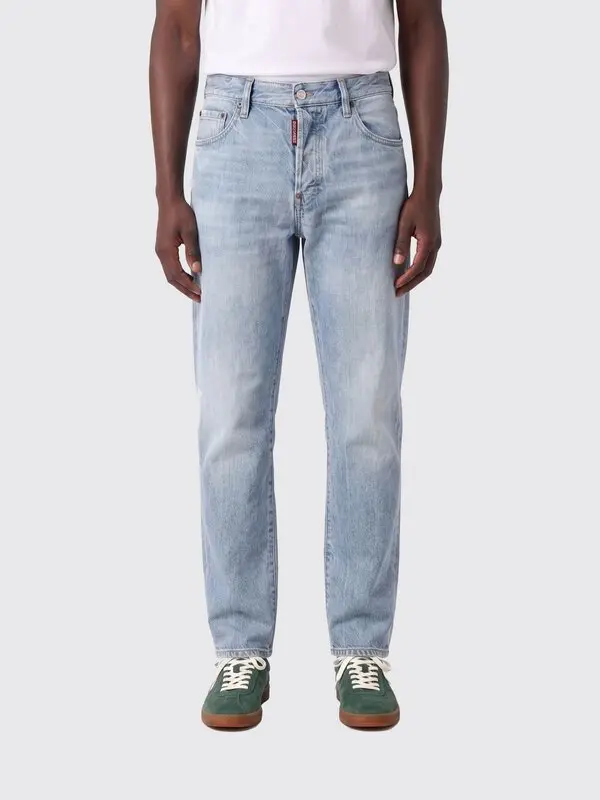 Dsquared2 Slim Fit Cotton Denim Jeans