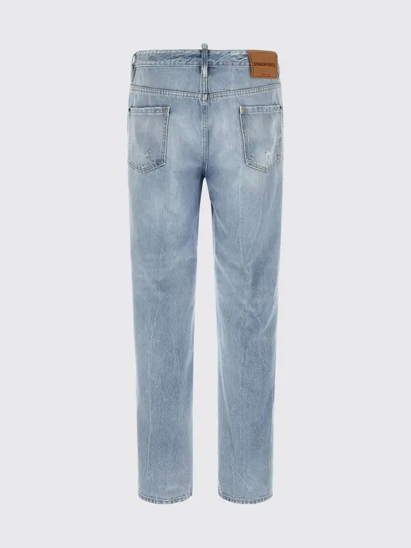Dsquared2 Slim Fit Cotton Denim Jeans