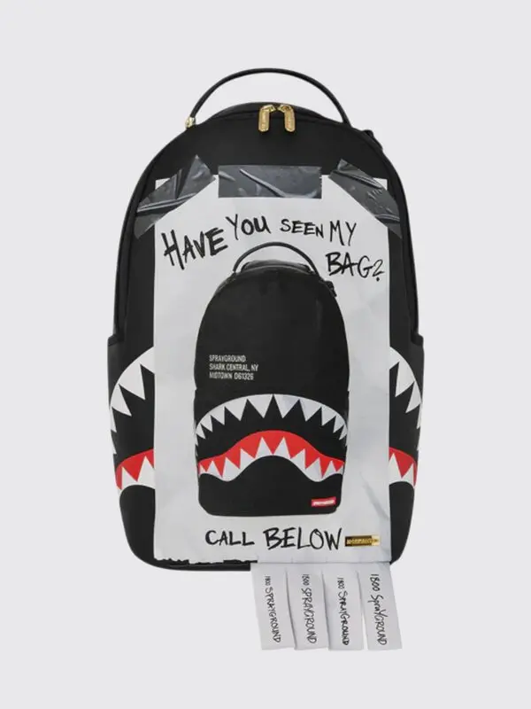 SPRAYGROUND Graphic Print Cotton Backpack - Multicolor