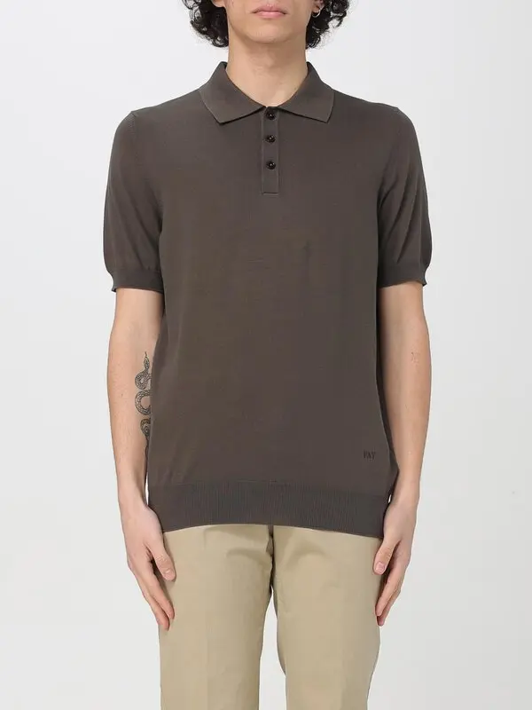 FAY Polo Shirt Colour - Brown