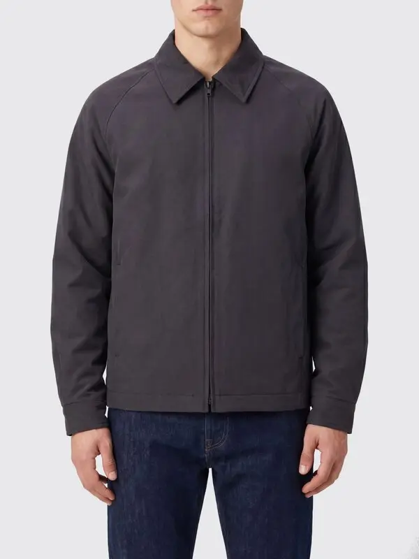 THE ROW Cotton And Cashmere Blend Zip Closure Shirt Jacket