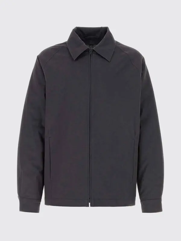 THE ROW Cotton And Cashmere Blend Zip Closure Shirt Jacket