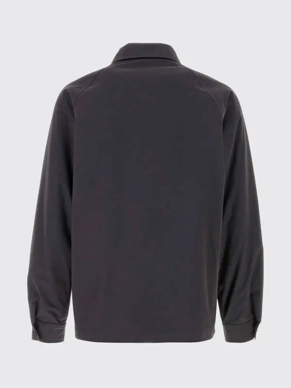 THE ROW Cotton And Cashmere Blend Zip Closure Shirt Jacket