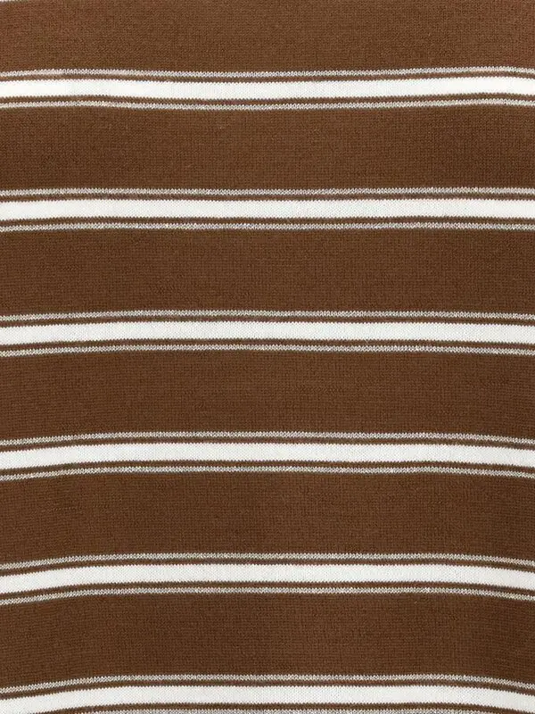 Brunello Cucinelli Striped Virgin Wool And Cashmere Sweater