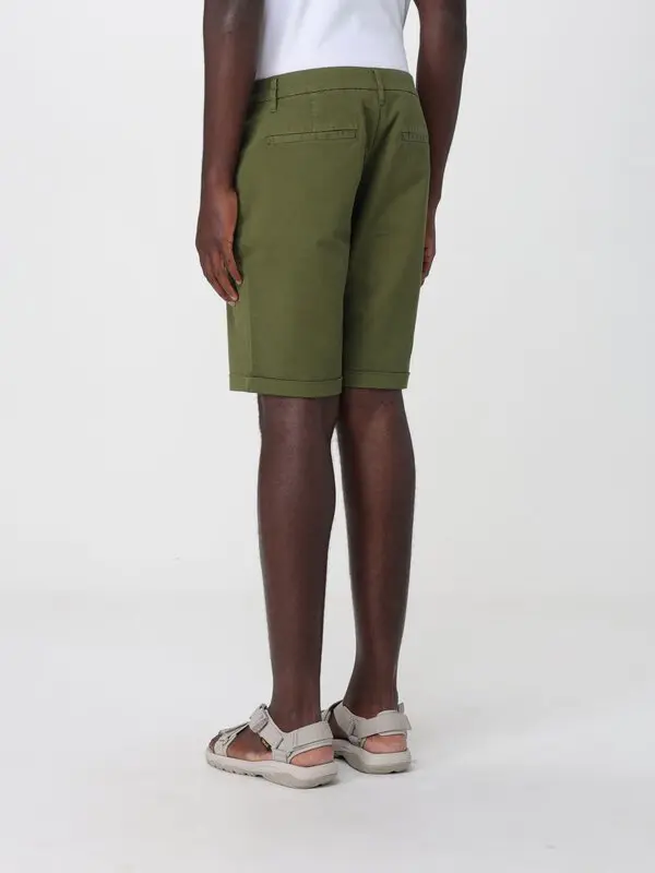 SUN 68 Cotton Shorts - Green