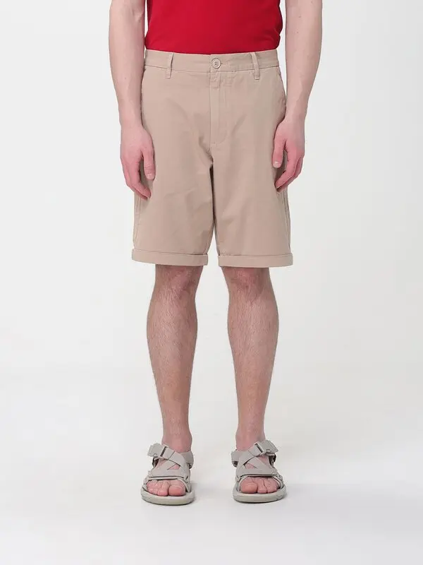 SUN 68 Cotton Shorts - Grey
