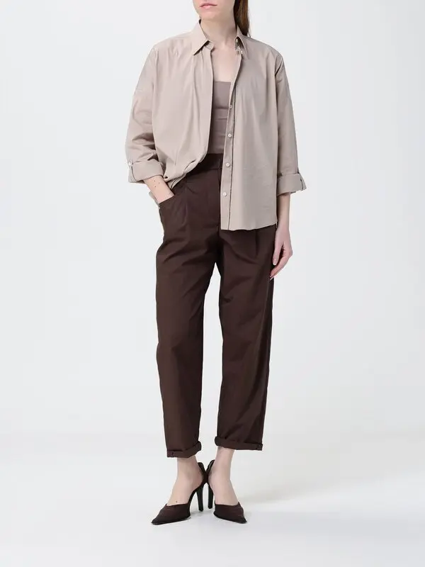Brunello Cucinelli Slim Fit Cotton Trousers