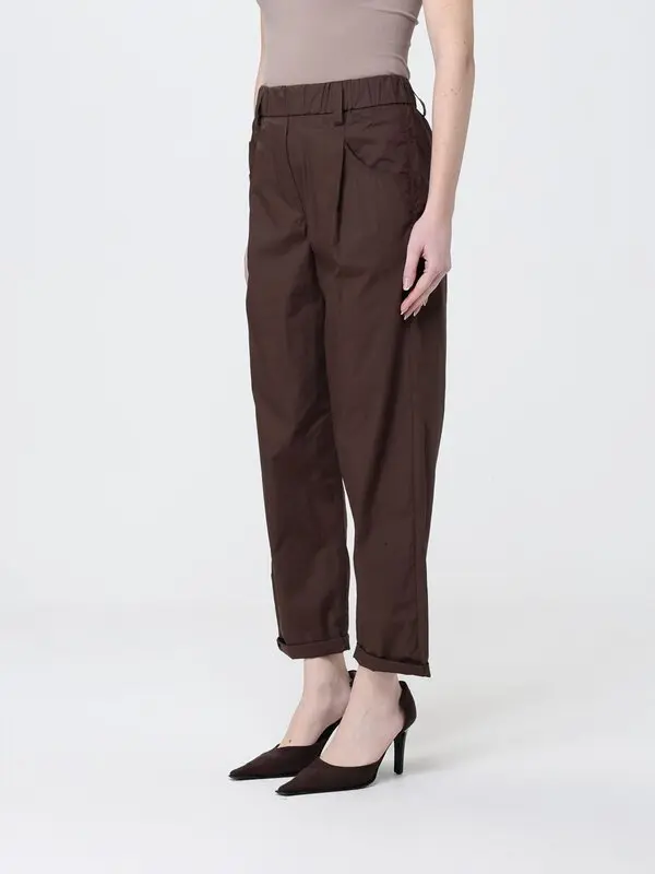 Brunello Cucinelli Slim Fit Cotton Trousers