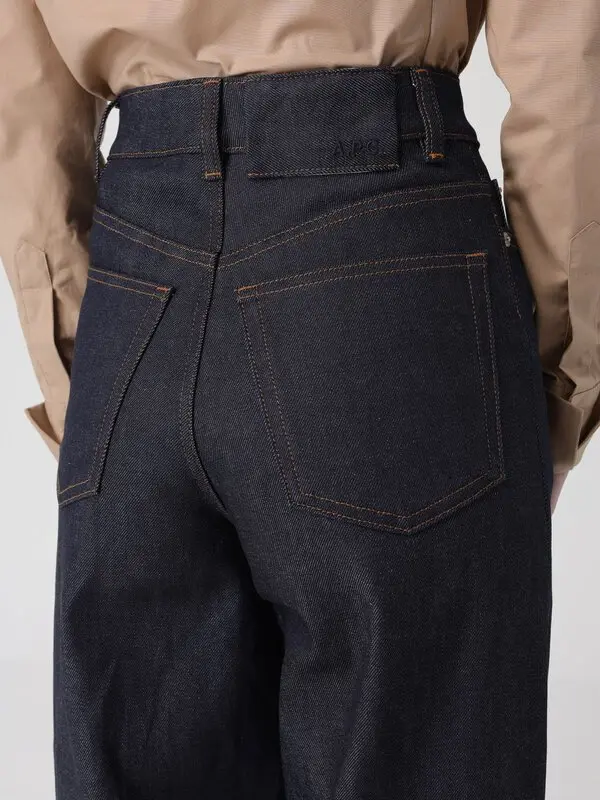 A.p.c. Wide-leg Denim Jeans