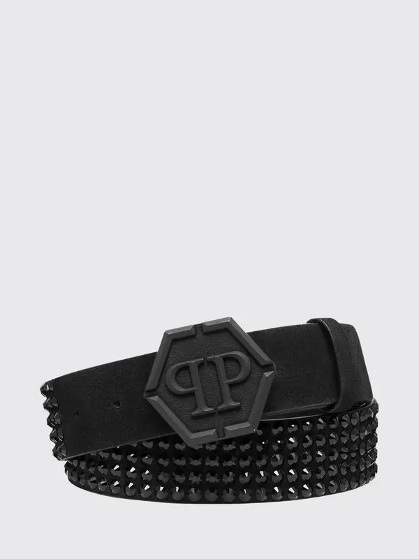 Philipp Plein Studded Leather Belt