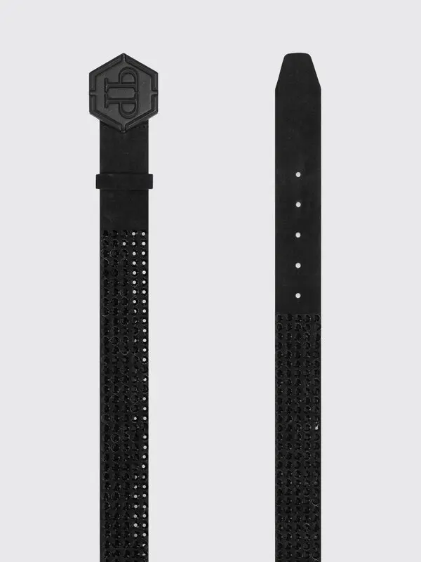 Philipp Plein Studded Leather Belt