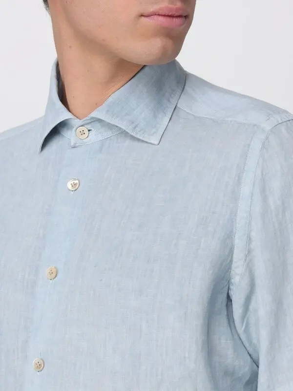 Eleventy Shirt Colour - Gnawed Blue