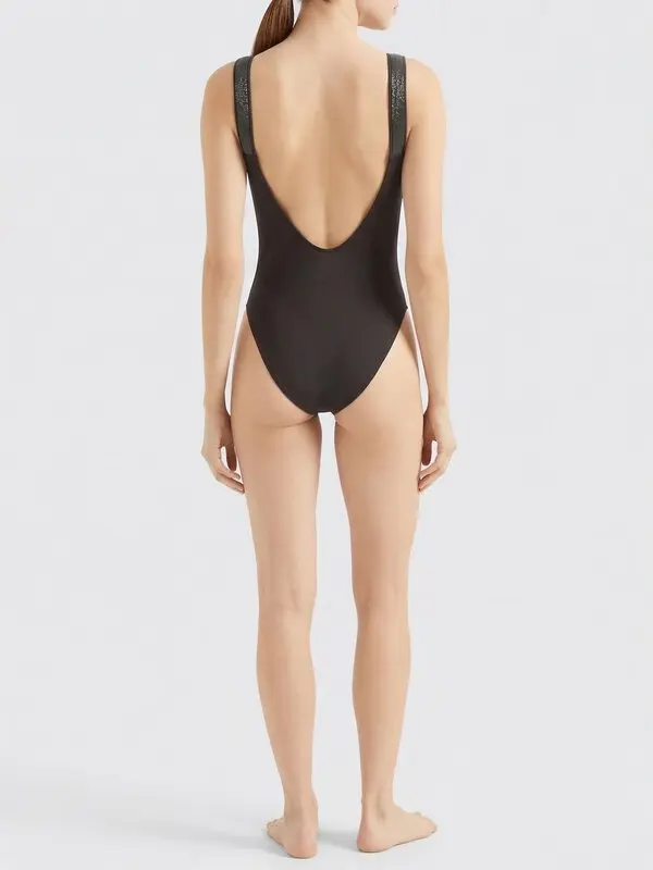 Brunello Cucinelli One-piece Swimsuit - Black