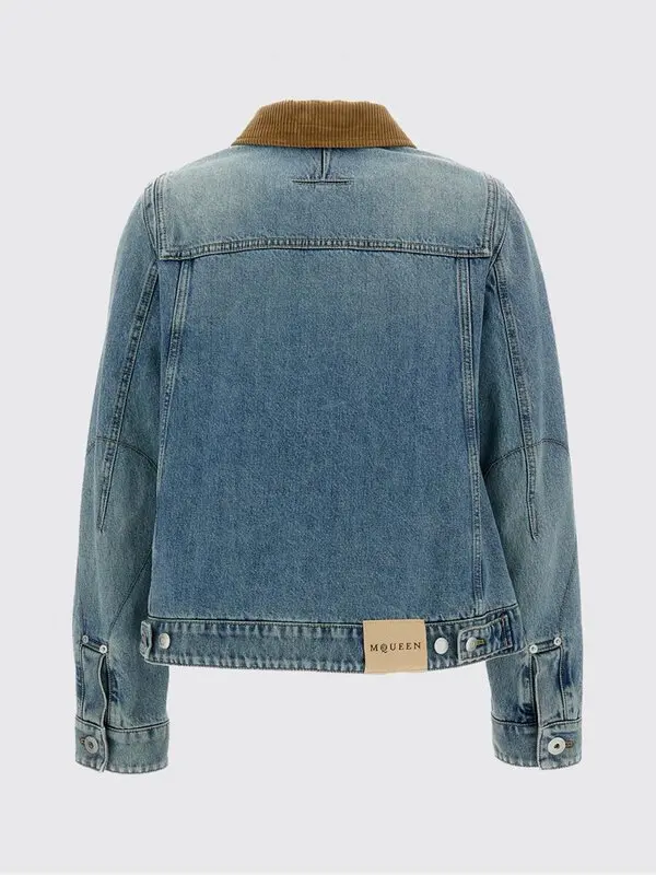Alexander McQueen Cotton Denim Jacket
