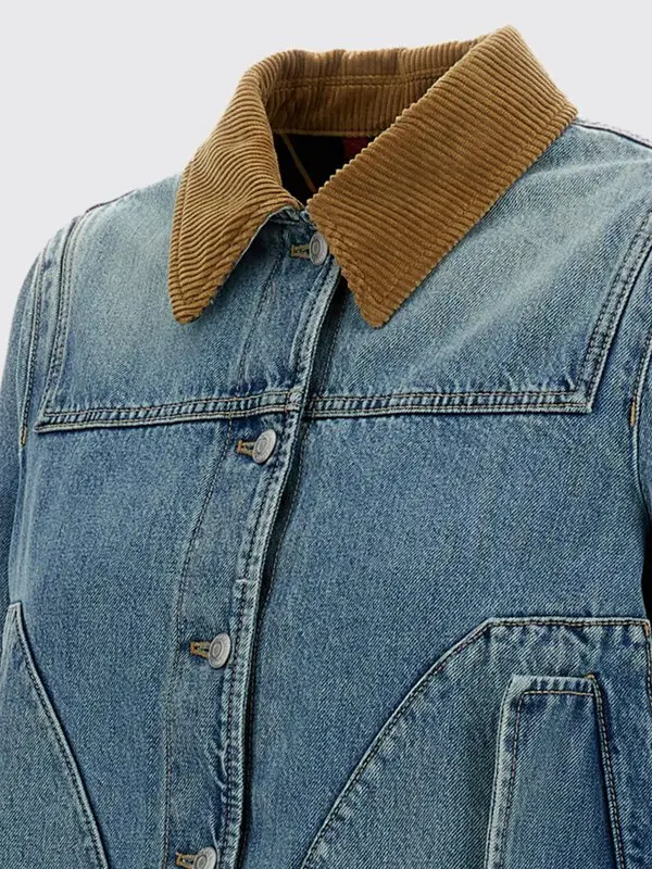 Alexander McQueen Cotton Denim Jacket