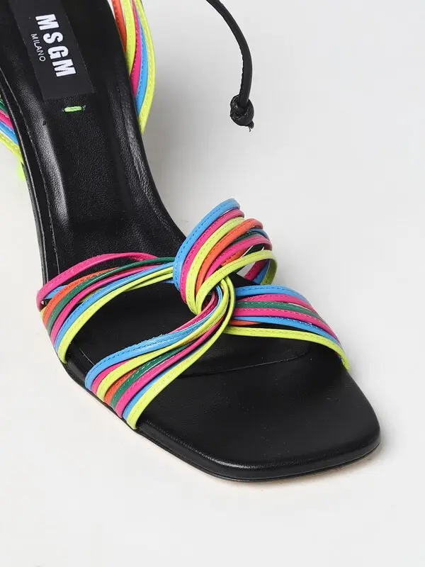 MSGM Heeled Sandals Colour