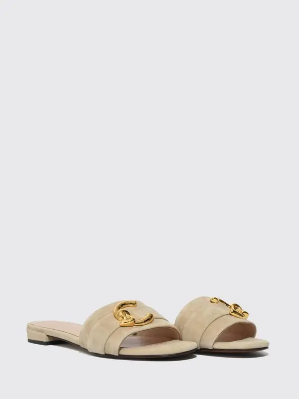 COCCINELLE C-me Suede Sandal
