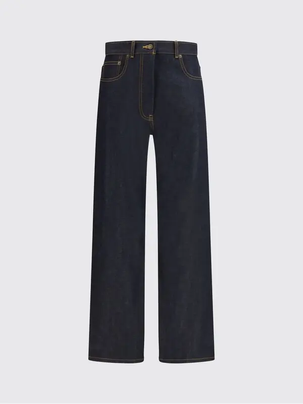 Thom Browne Cotton Denim Wide-leg Jeans
