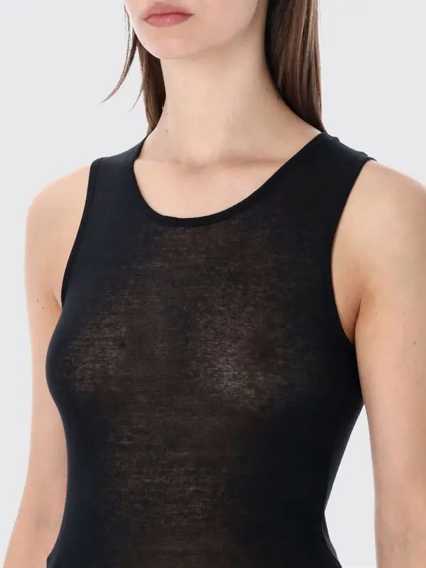 Soeur Basic Cotton Tank Top - Black 1