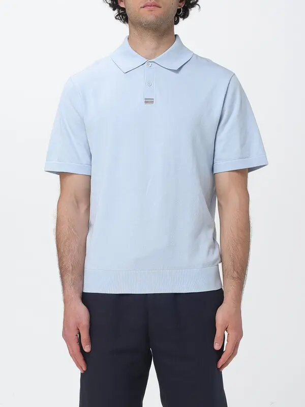Paul Smith Organic Cotton Polo Shirt - Blue