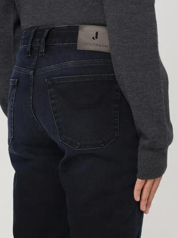 JECKERSON Dark Wash Straight Leg Jeans