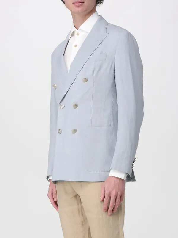 Eleventy Double Breasted Blazer