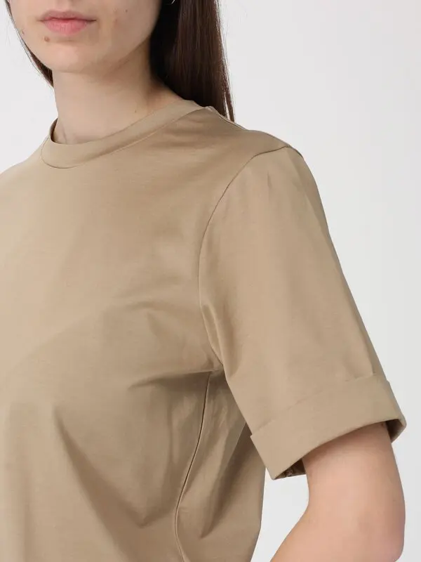 Soeur Basic Cotton T-shirts - Beige
