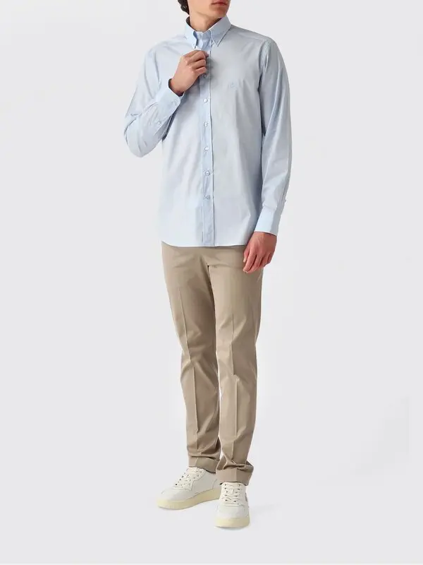 Etro Classic Stretch Cotton Shirt - Sky Blue