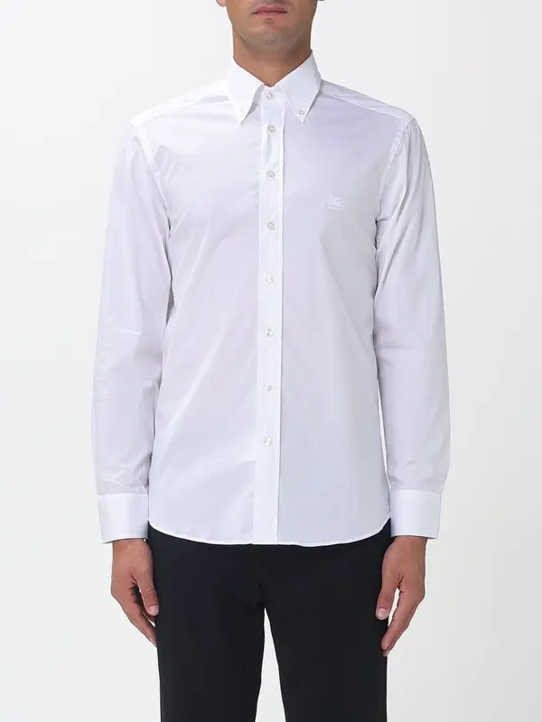 Etro Classic Stretch Cotton Shirt - White