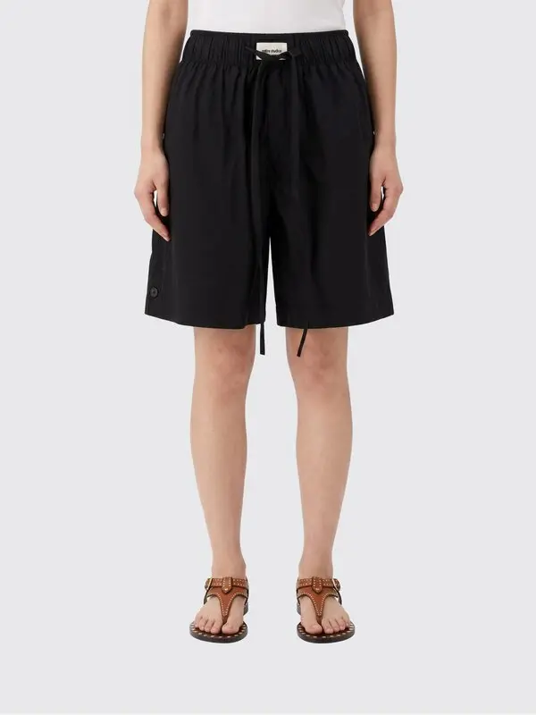 ENTIRE STUDIOS Cotton Shorts - Black