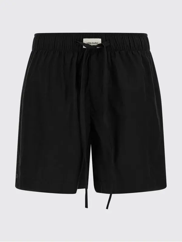 ENTIRE STUDIOS Cotton Shorts - Black