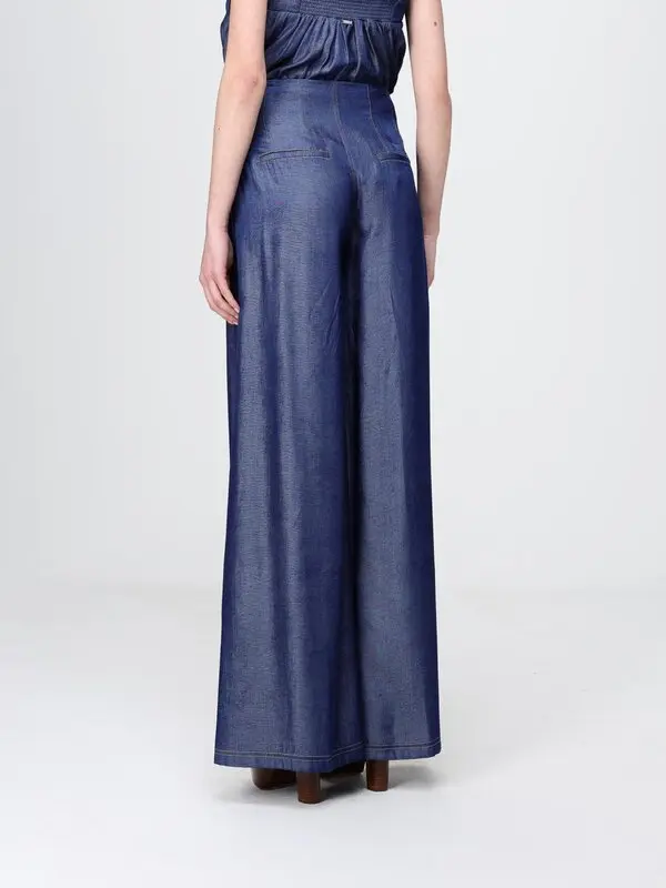 Liu Jo Chambray Palazzo Trousers