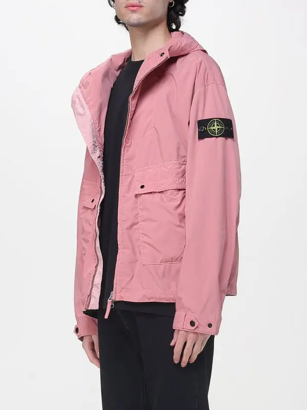 Stone Island Coat Colour - Pink