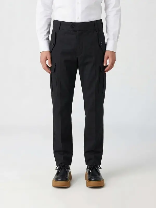 Alexander McQueen Cotton Cargo Trousers