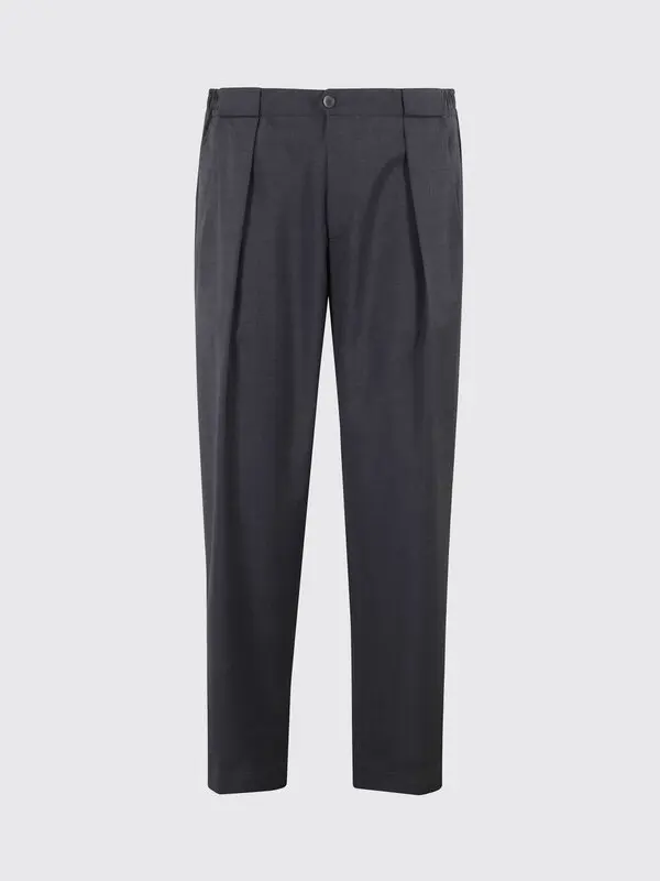 BRIGLIA 1949 Virgin Wool Portobello Trousers - Grey