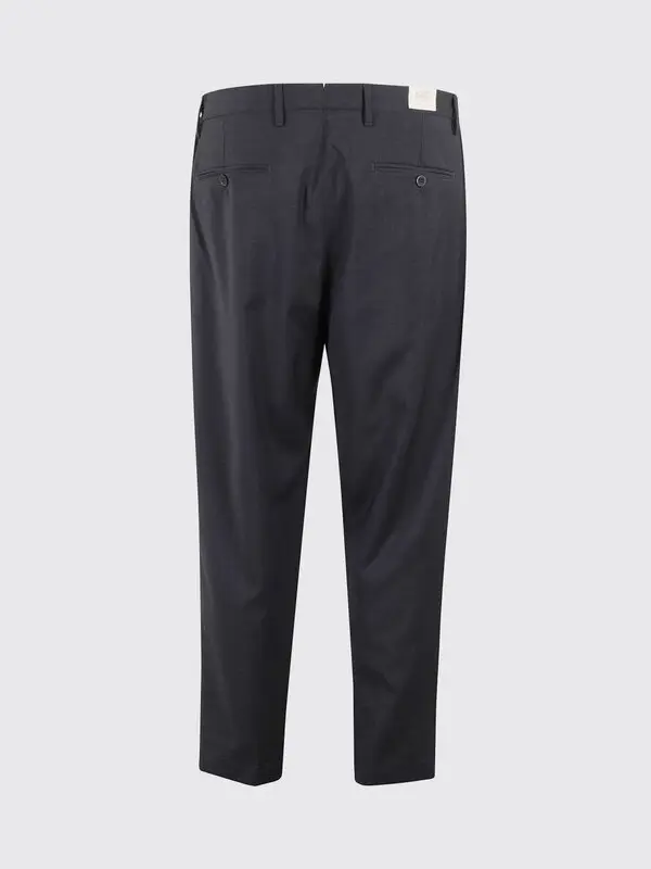 BRIGLIA 1949 Virgin Wool Portobello Trousers - Grey