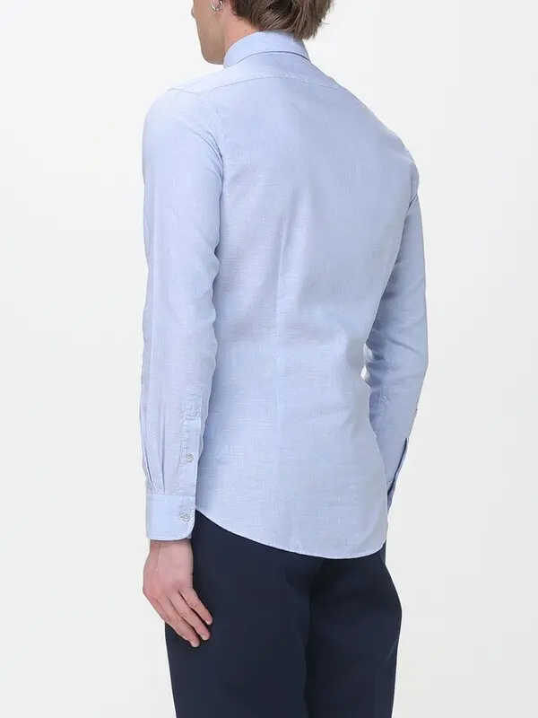 Michael Kors Classic Silk And Linen Shirt