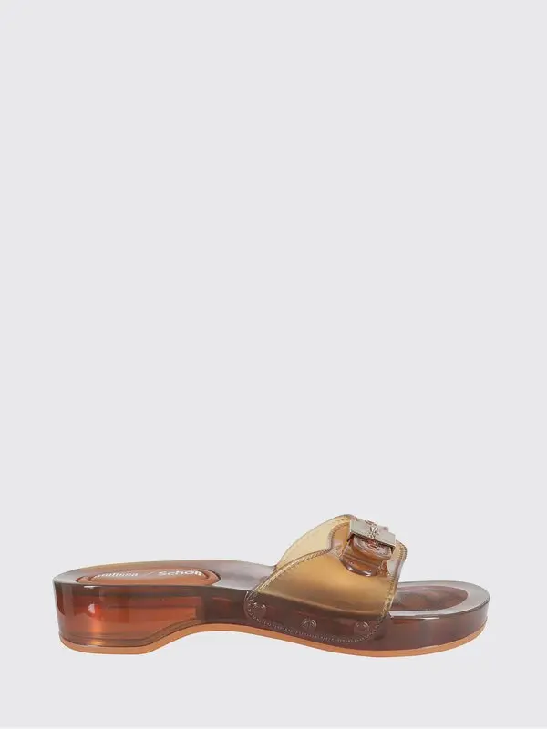 MELISSA X SCHOLL Pescura Pvc Mules Sandals With Adjustable Strap