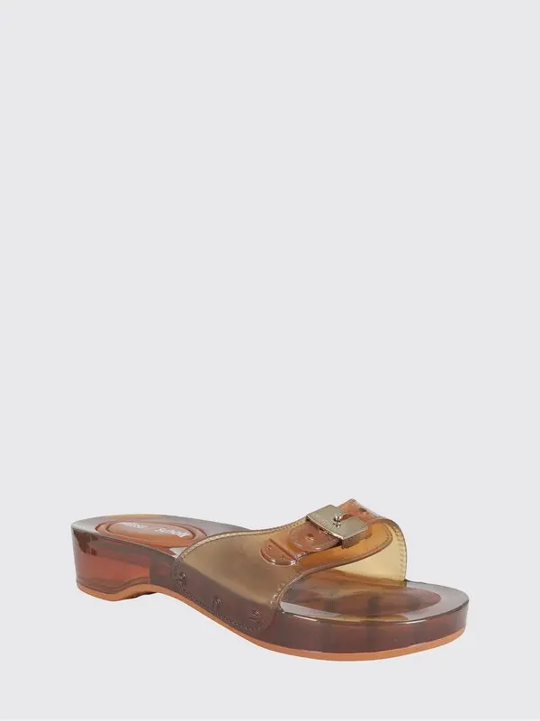 MELISSA X SCHOLL Pescura Pvc Mules Sandals With Adjustable Strap