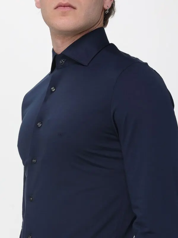 Michael Kors Cotton Blend Shirt - Blue