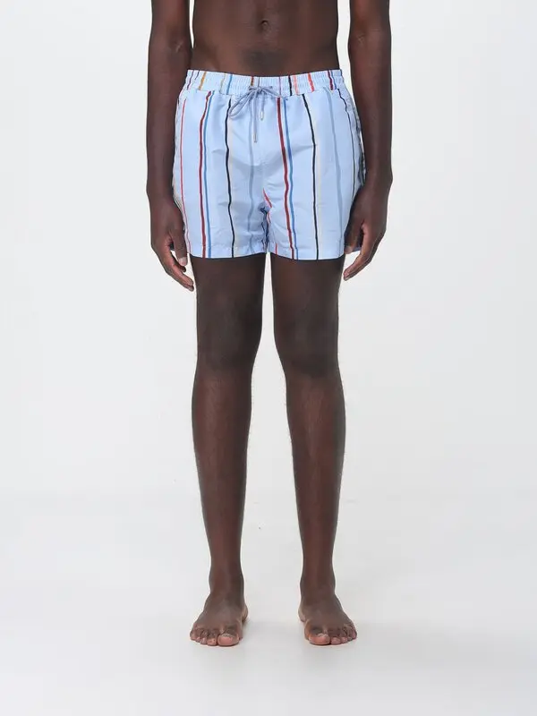Paul Smith Striped Polyester Swimsuit