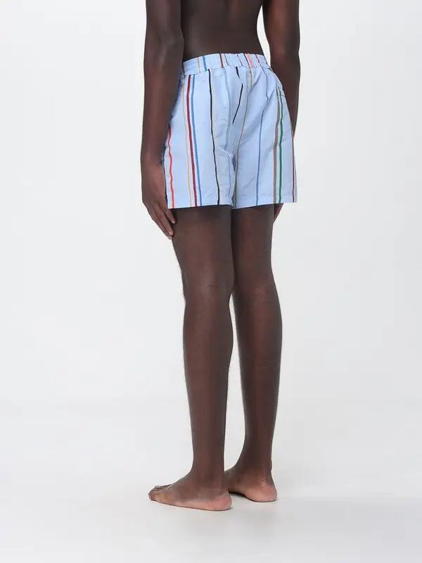 Paul Smith Striped Polyester Swimsuit