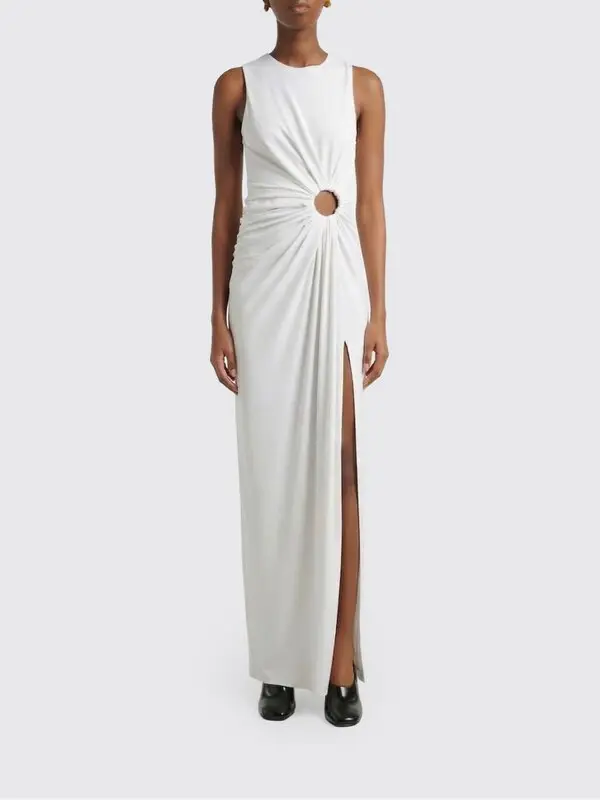 Sportmax Stretch Viscose Jersey Sheath Dress