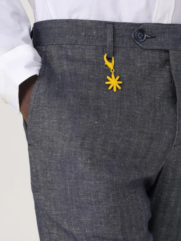 MANUEL RITZ Trousers Colour